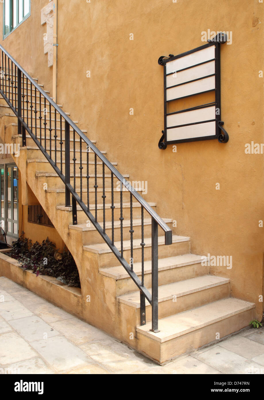 the vintage stair from old building Stock Photo - Alamy