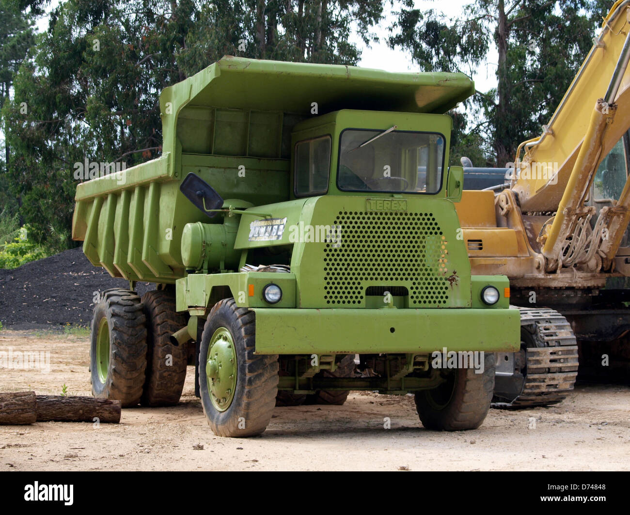 The Terex dump truck is a heavy-duty construction vehicle designed for ...