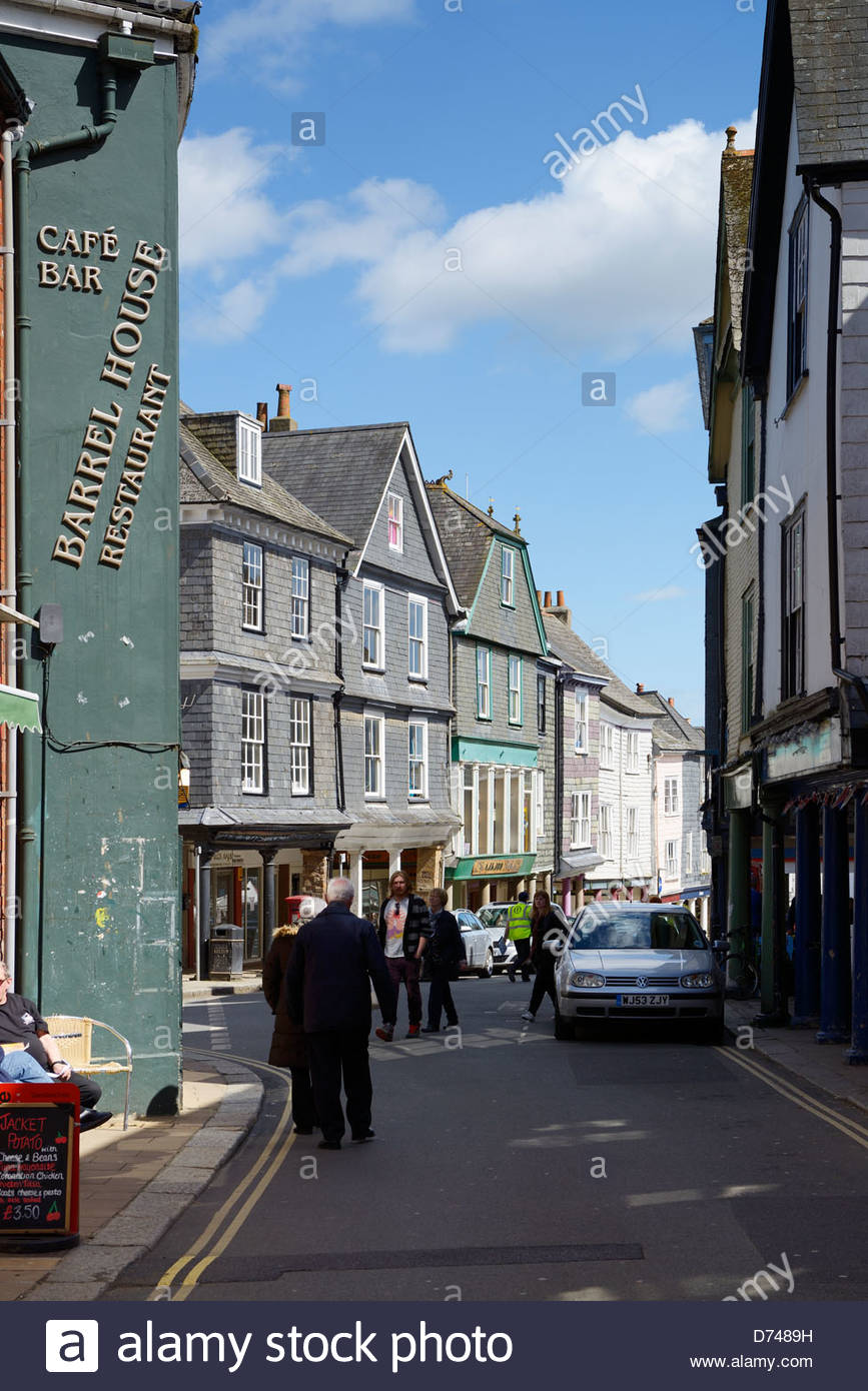 Totnes High Street Stock Photos & Totnes High Street Stock Images - Alamy