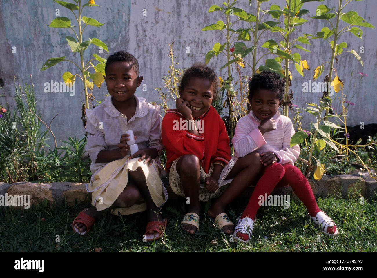 Madagascar, Near Moramanga, Mandraka, Local Children Stock Photo - Alamy