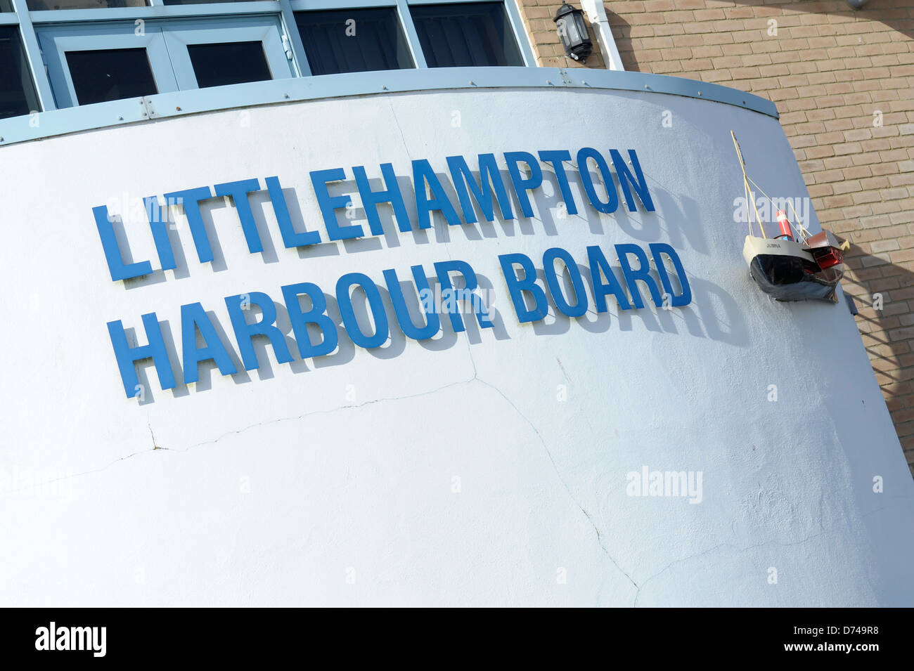 Town signs, Littlehampton, West Sussex Stock Photo - Alamy