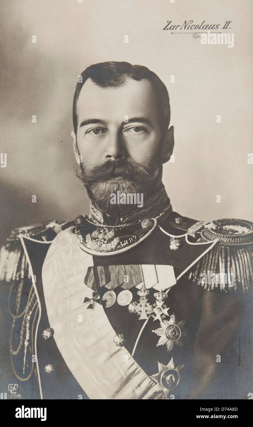Tsar nicholas ii hi-res stock photography and images - Alamy
