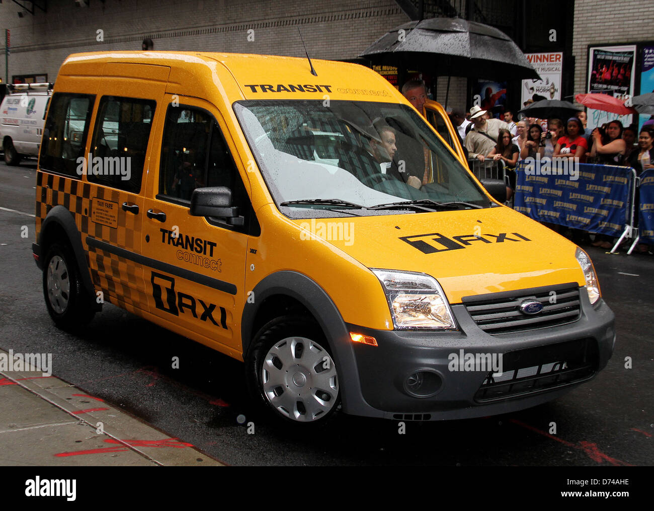 New Ford NYC Taxi 'The Late Show with David Letterman' at the Ed ...