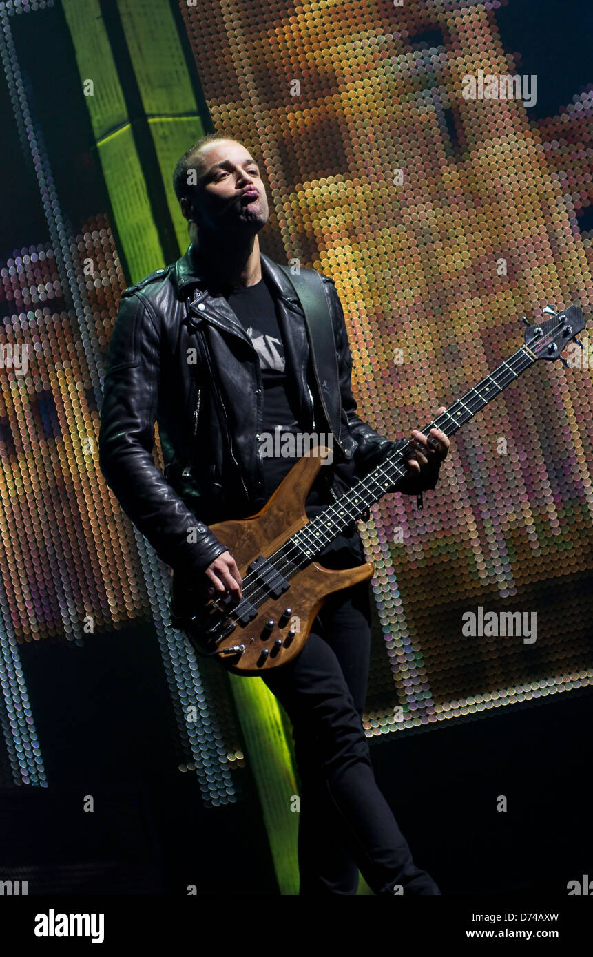 Muse, the headlining act Leeds Festival at Bramham Park - Day 1 West ...