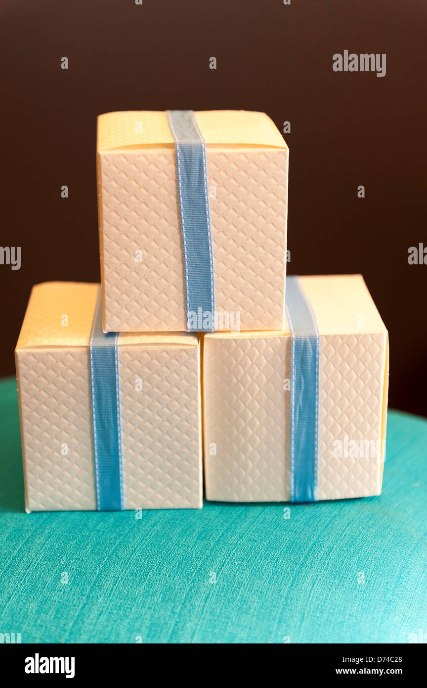 Still life three boxes hi-res stock photography and images - Alamy