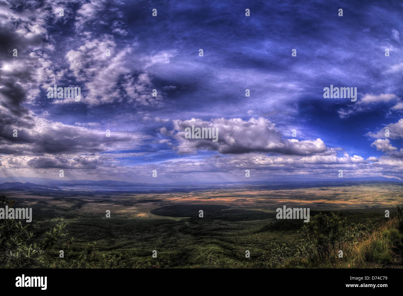 Longonot crater rim view in Naivasha, Kenya Stock Photo - Alamy