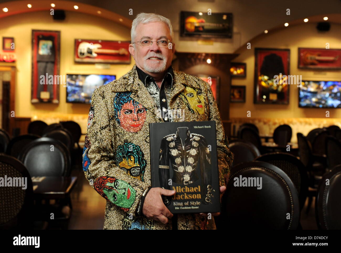 Munich, Germany, 29 April 2013. Michael Bush, fashion designer of ...