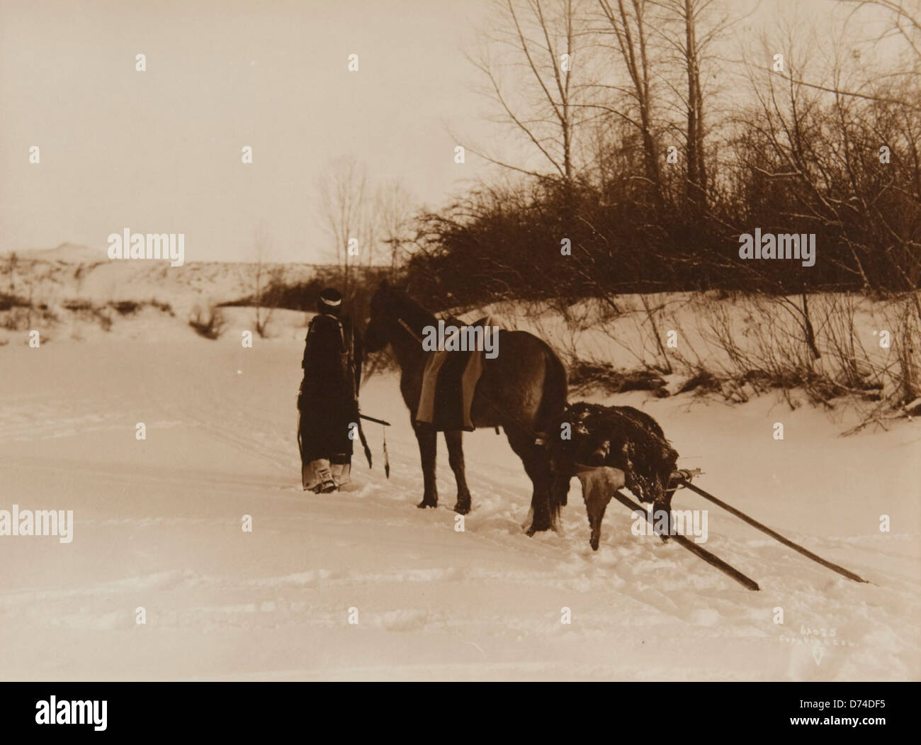 Travois hi-res stock photography and images - Alamy