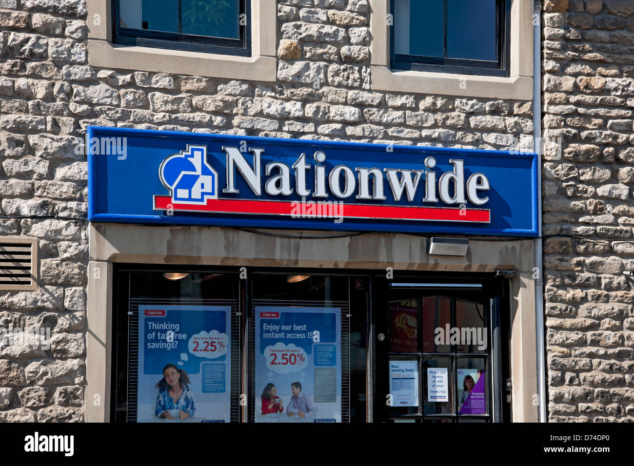 Nationwide building society sign logo hi-res stock photography and ...