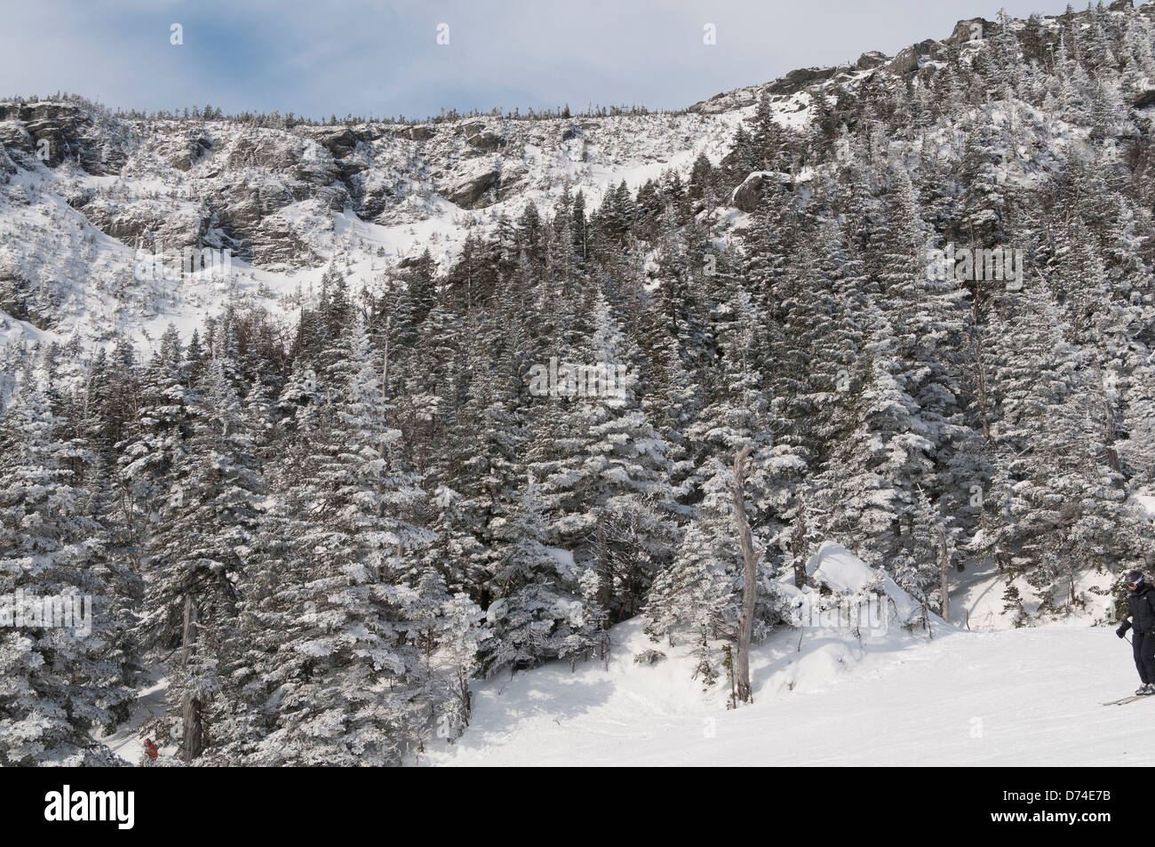 Stowe vermont snow ski hi-res stock photography and images - Alamy