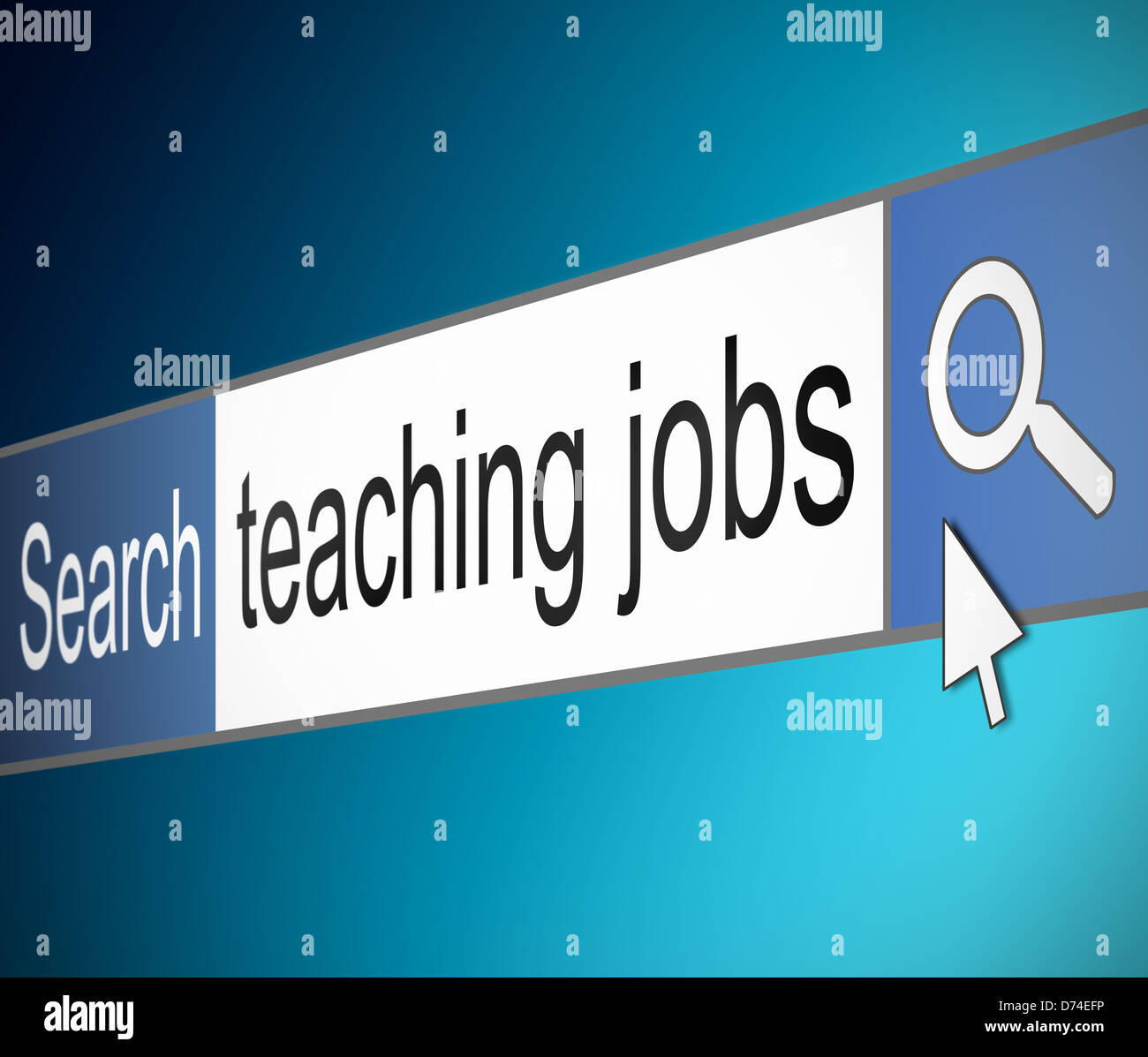 teaching jobs concept Stock Photo - Alamy