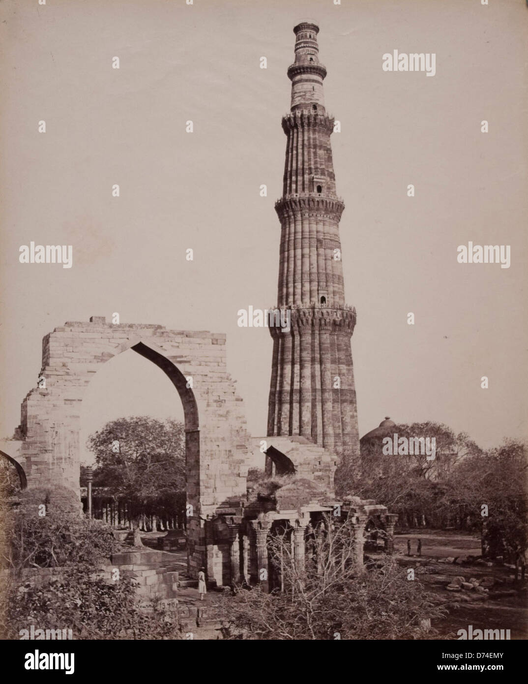 The Kutub Minar in Delhi is a UNESCO World Heritage site and one of ...