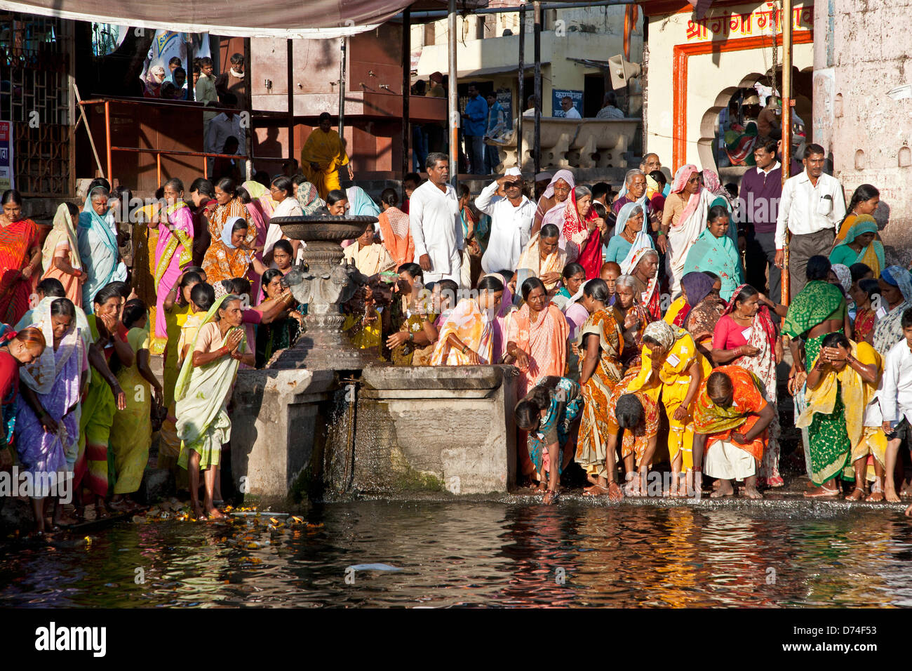 Godavari ghat nashik hi-res stock photography and images - Alamy