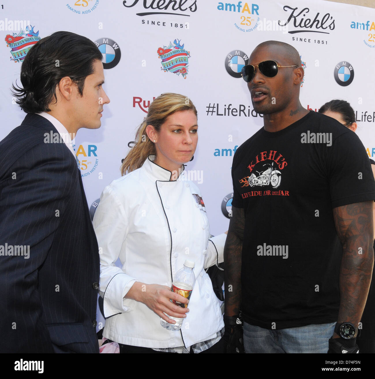 Chris Cabott, Chef Jen Carroll and Tyson Beckford Kiehl's 2nd annual ...