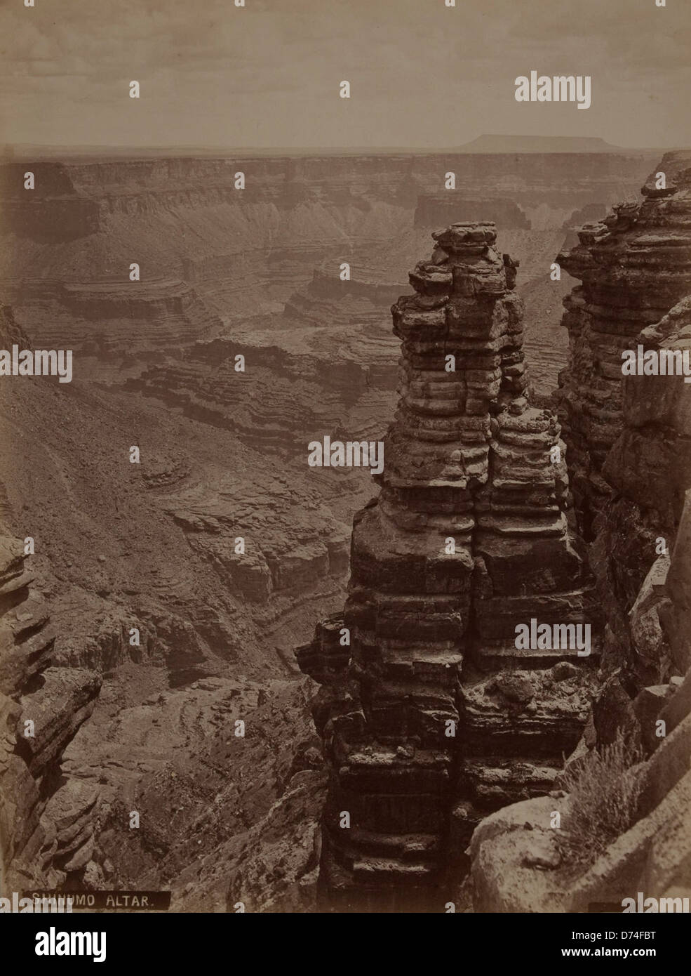 Marble Canyon and the Shinumo Altar are stunning geological formations ...