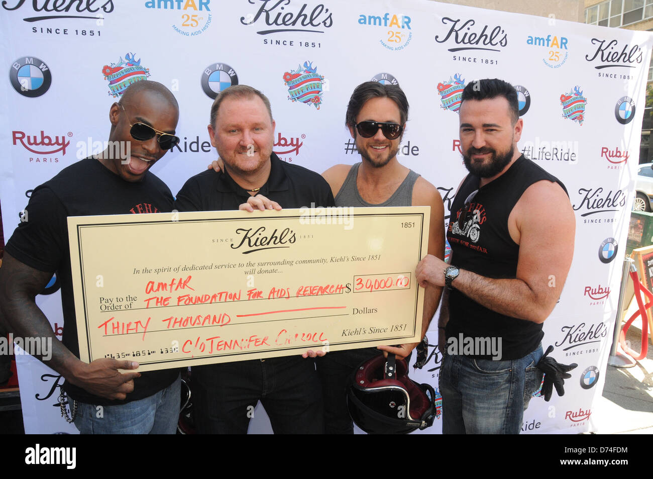 Tyson beckford and chris salgardo hi-res stock photography and images ...