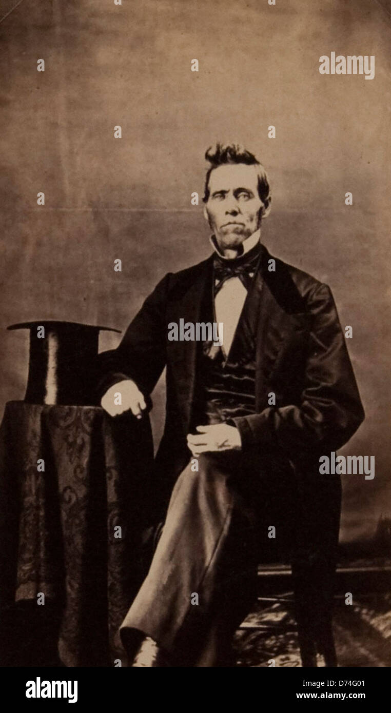 This portrait of Mr. Henry Stedman, photographed in a seated pose with ...