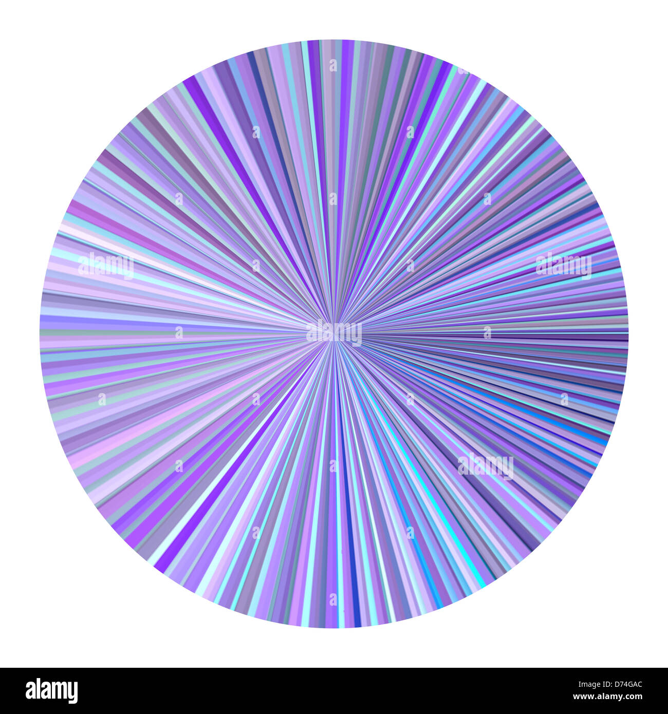 Blue Violet Color Wheel