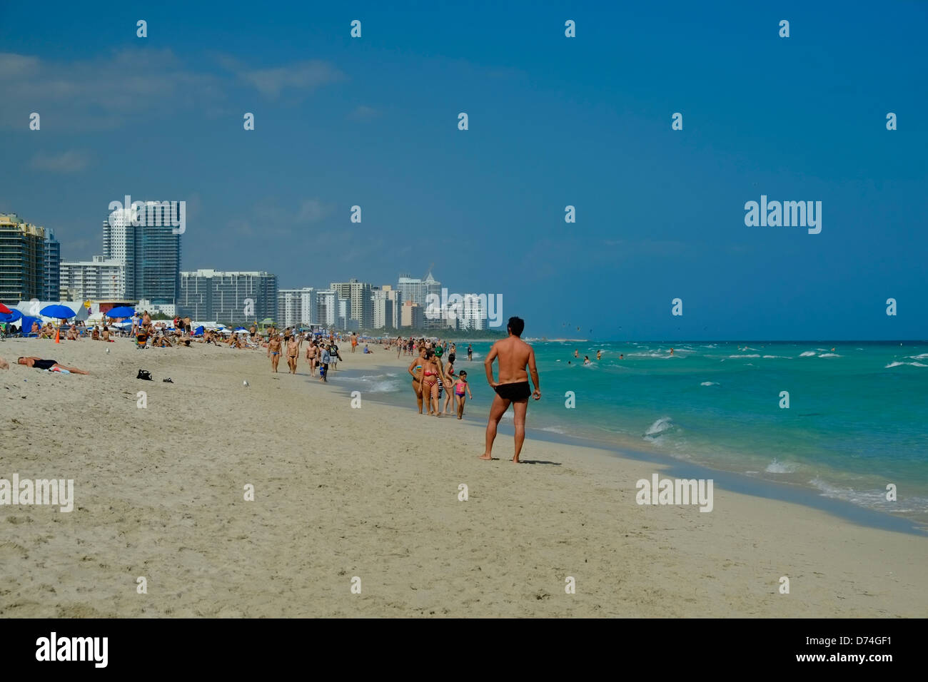 South Beach, Miami, Florida, USA Stock Photo - Alamy