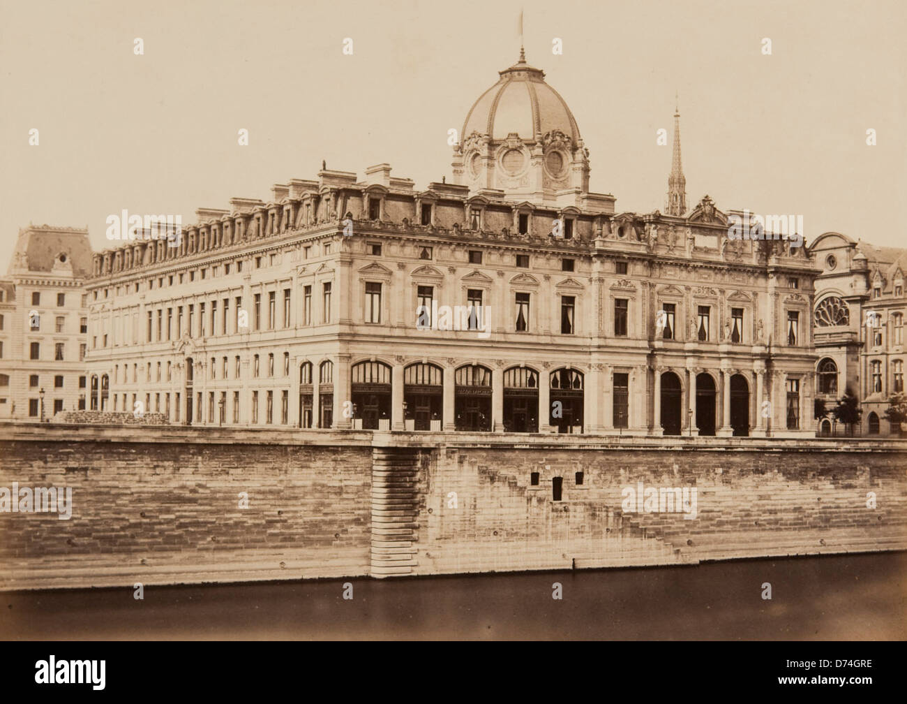 This untitled photograph, taken at the Tribunal de Commerce in Paris ...