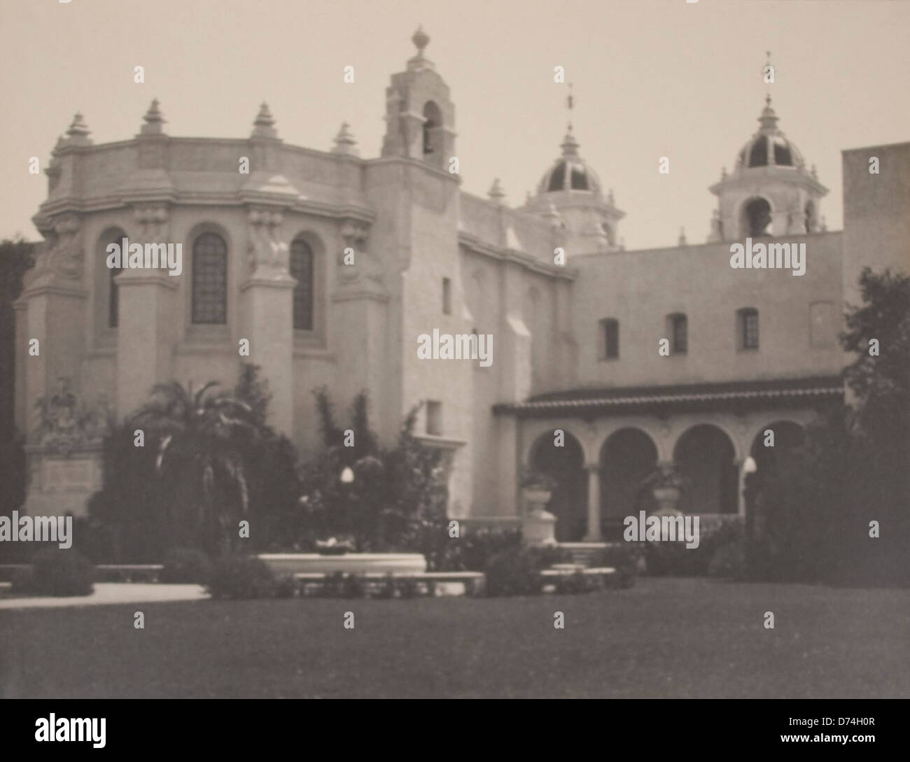 A 1915 photograph of the Varied Industries Building at the Panama ...