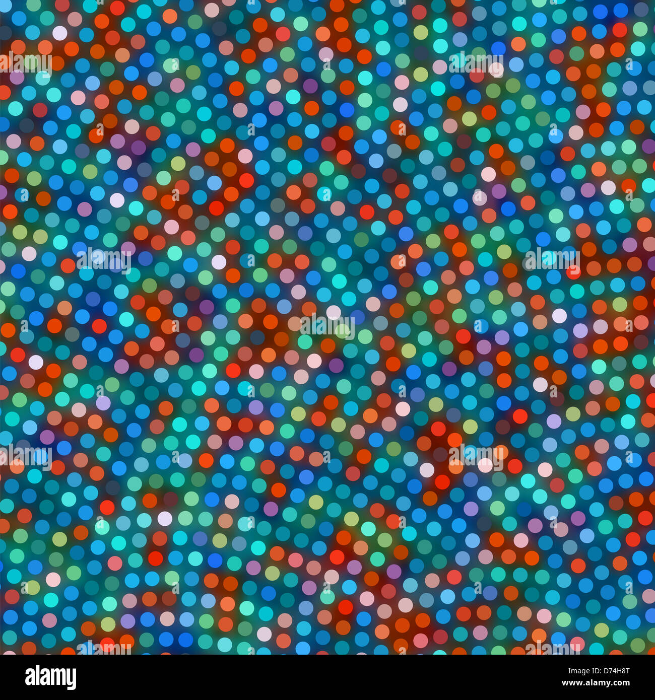 Abstract rounded pixel points mosaic background Stock Photo - Alamy