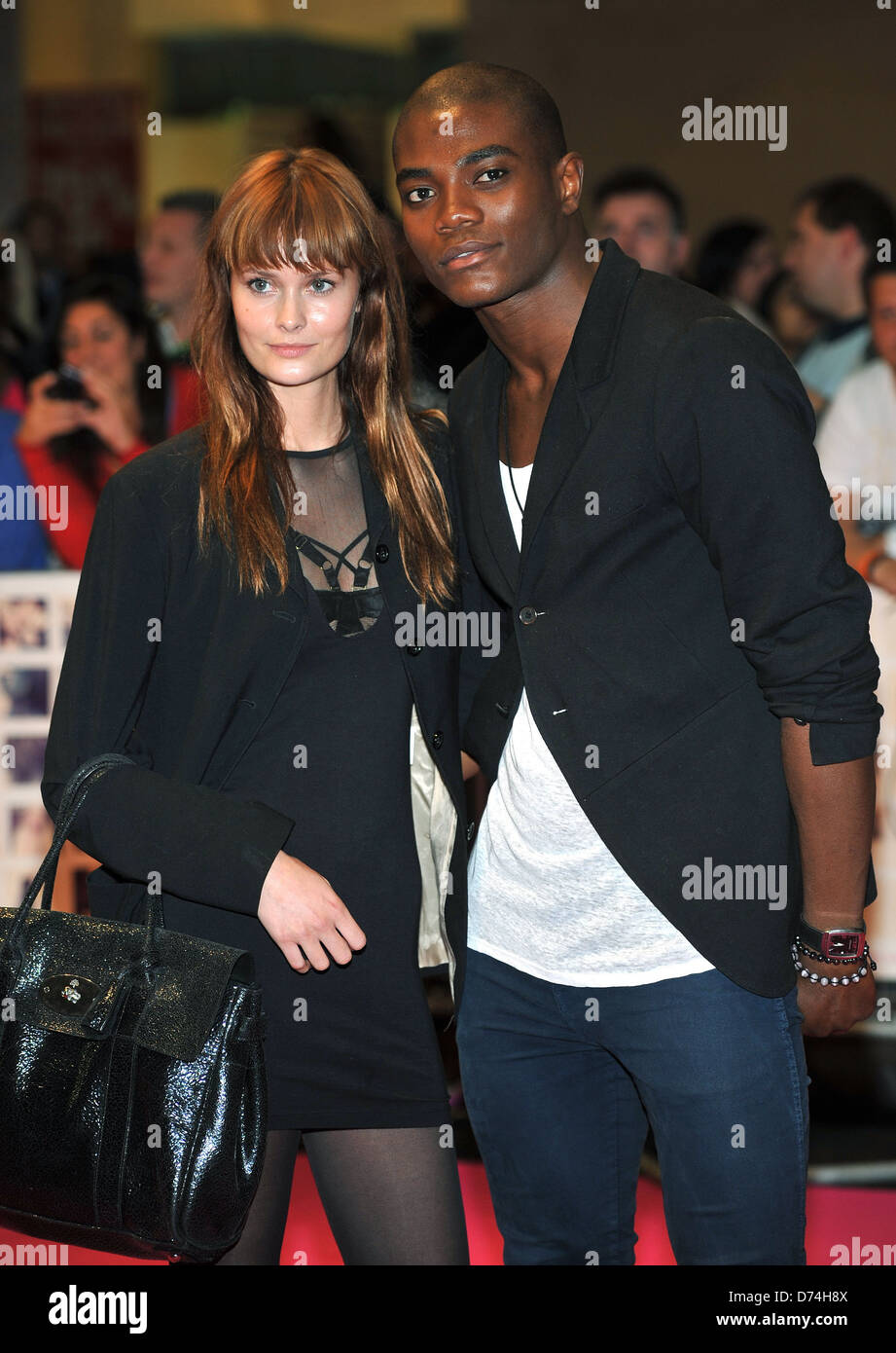 BB and guest One Day - UK film premiere held at the Vue Westfield ...