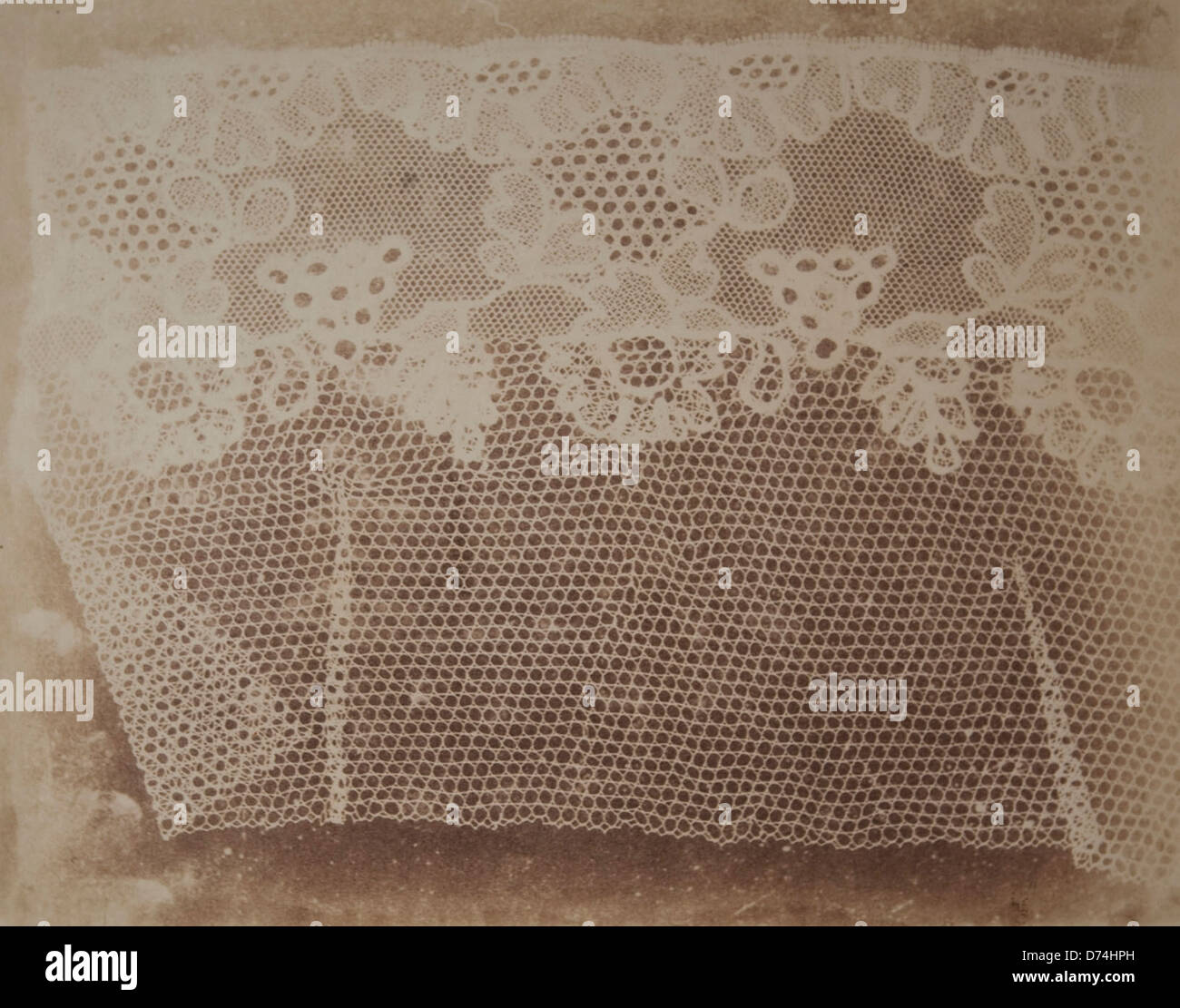 This photo features lace from 1842, captured by the renowned ...