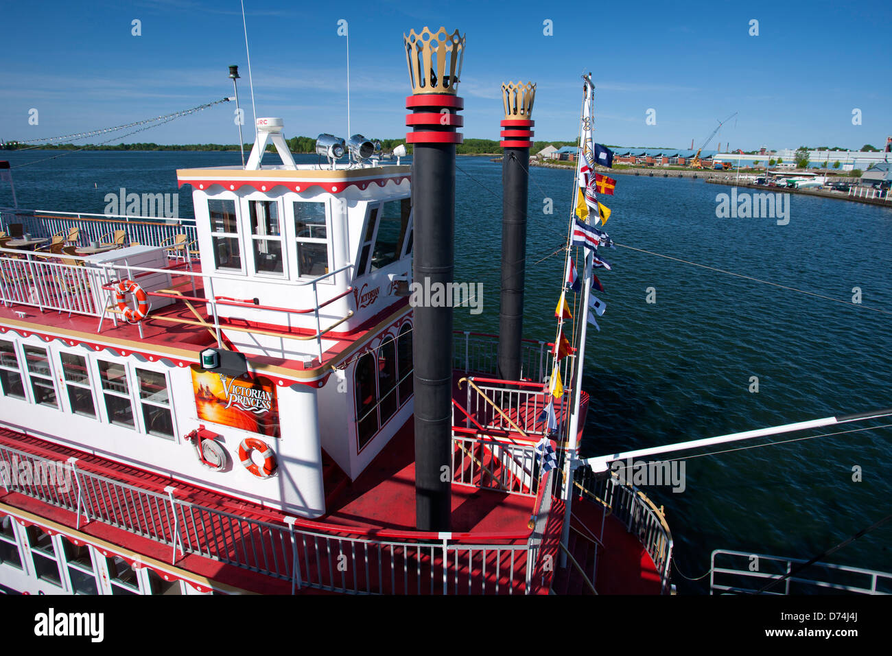 STEAM PIPE FUNNELS VICTORIAN PRINCESS STEAMBOAT DOBBINS LANDING ...