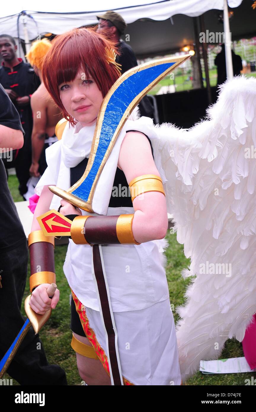 Brooklyn, NY, USA. 29th April, 2013. Cosplayer Gabrielle in attendance ...