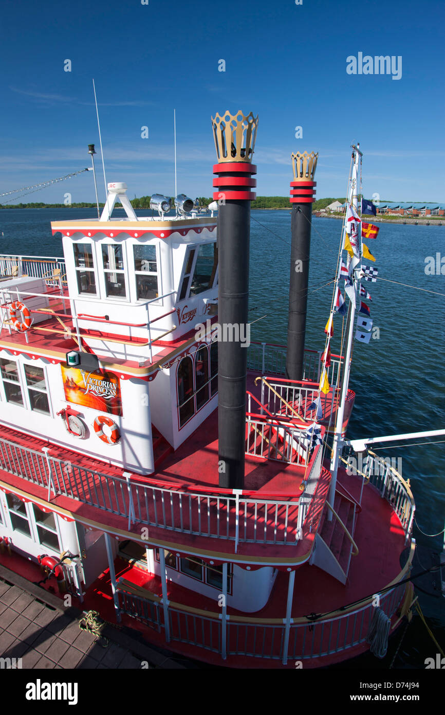 STEAM PIPE FUNNELS VICTORIAN PRINCESS STEAMBOAT DOBBINS LANDING ...