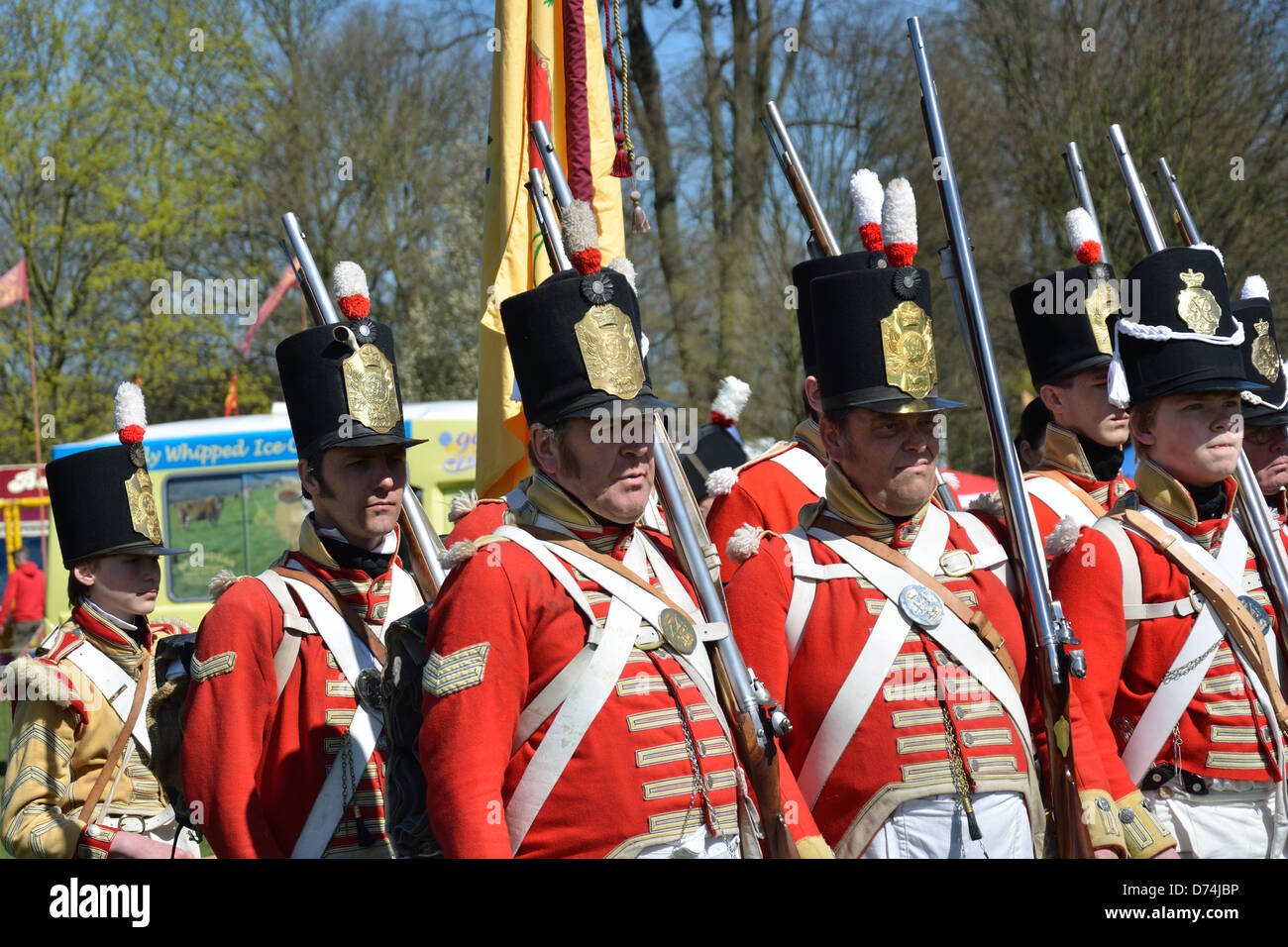 Redcoat, redcoats,soldiers hi-res stock photography and images - Alamy