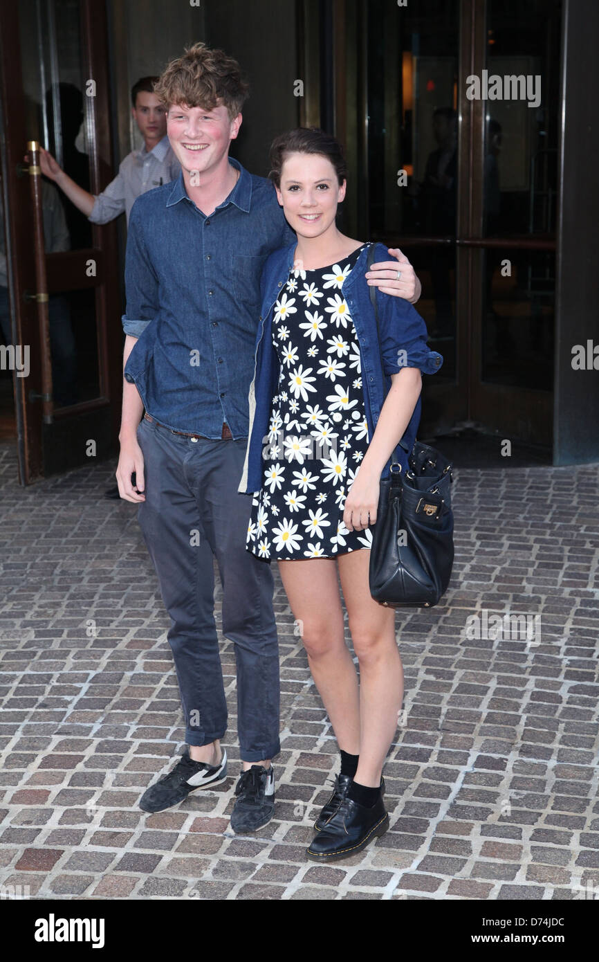 Guest, Alice St. Clair Screening of 'The Debt' held at the Tribeca ...