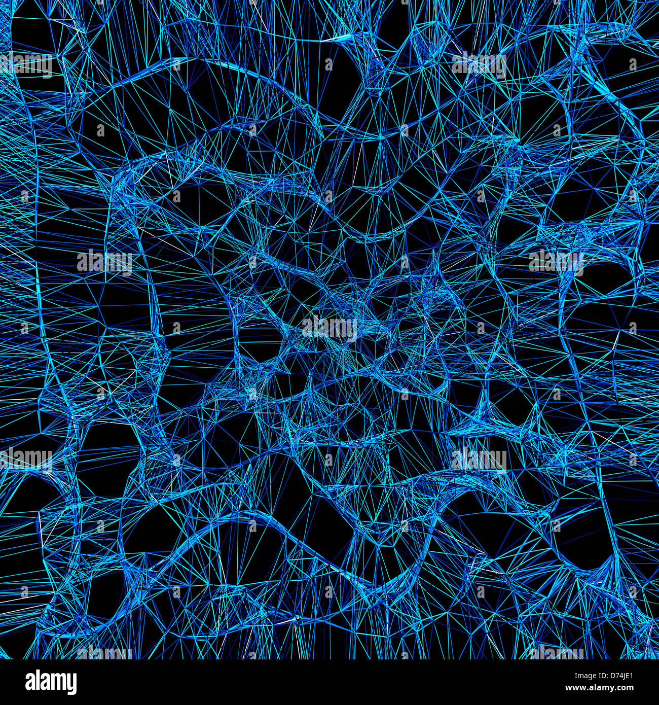 Bright blue abstract tech background Stock Photo - Alamy