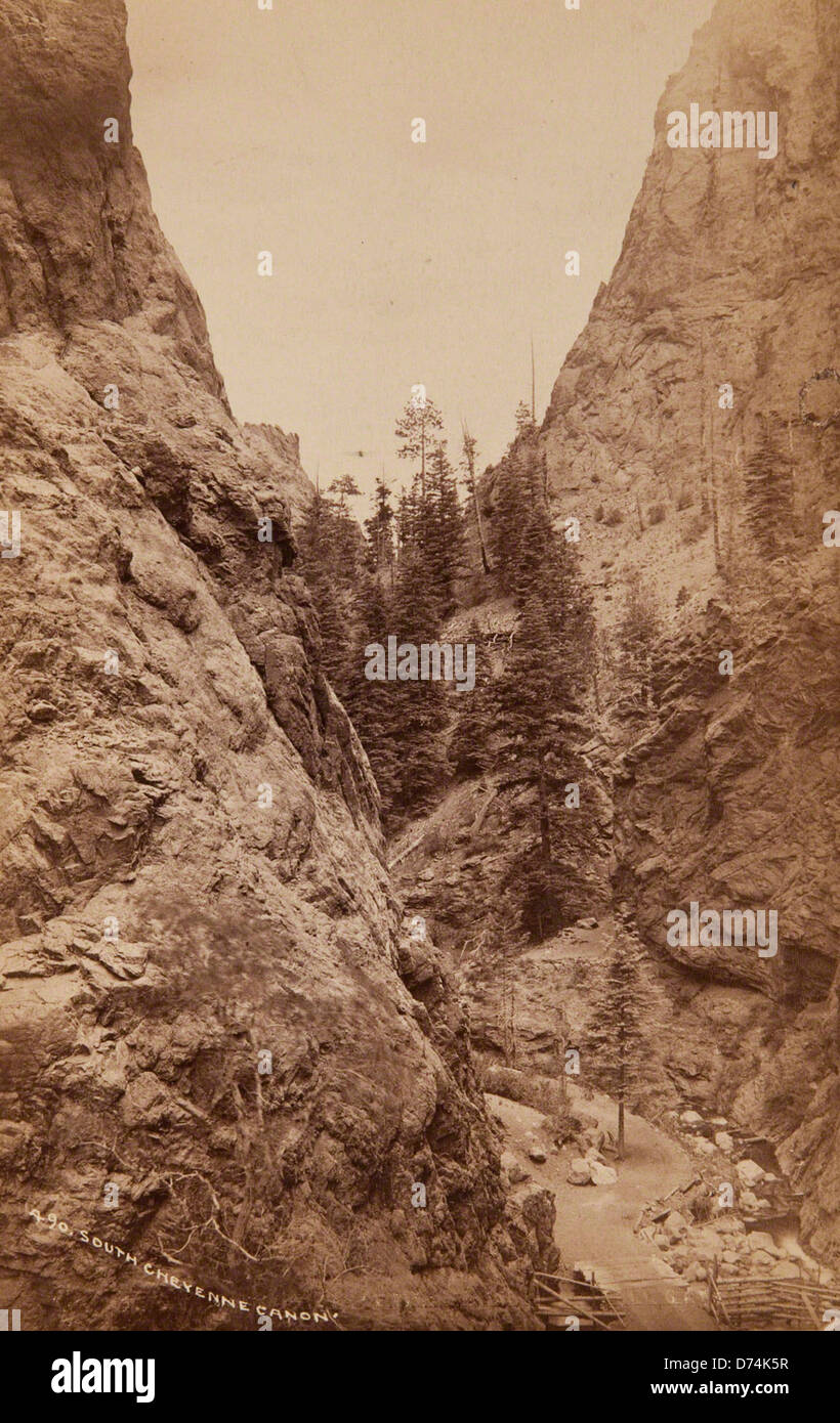 South Cheyenne Canon is a scenic area in Colorado Springs, offering ...