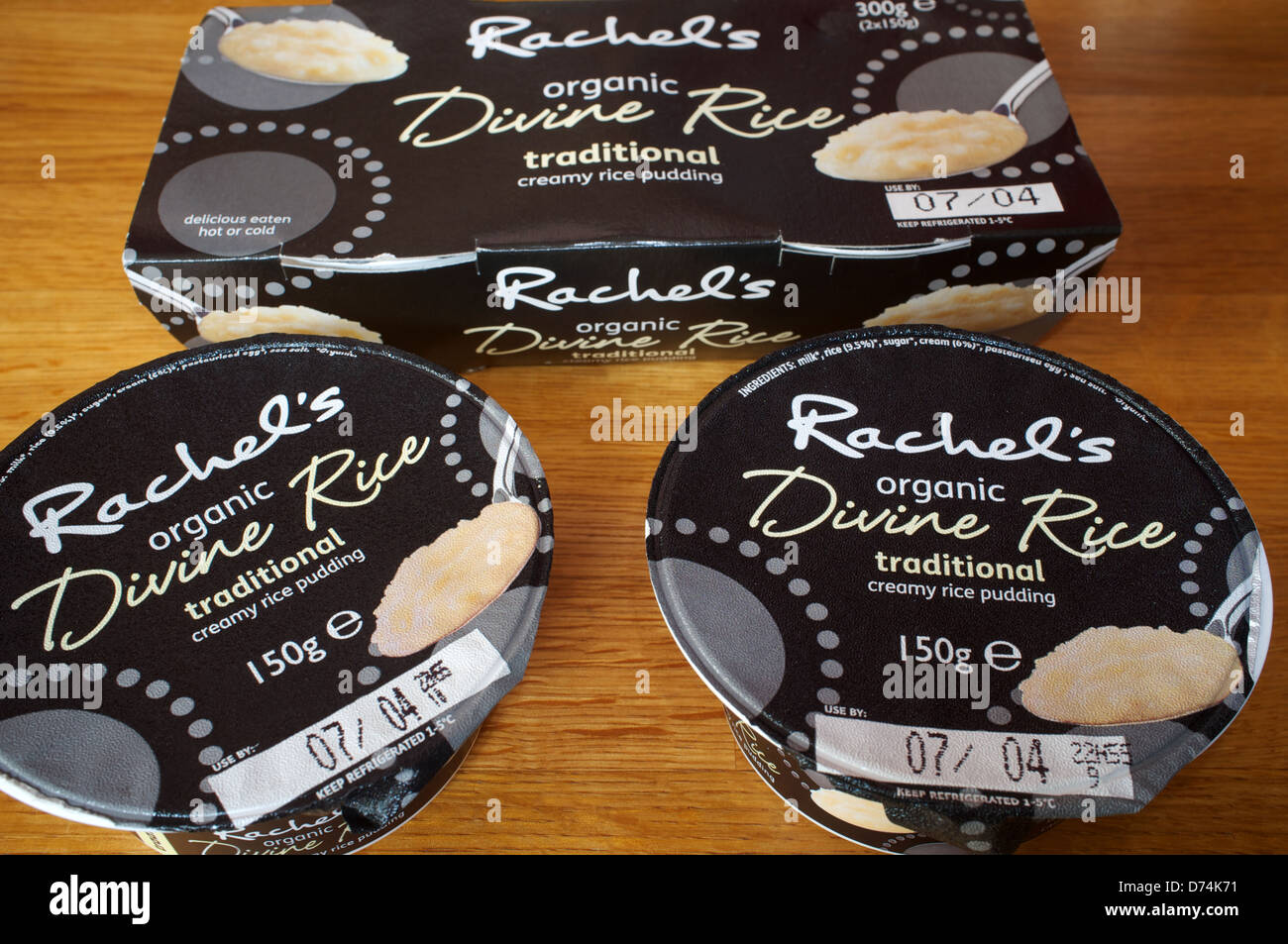 Rachels organic divine rice Stock Photo - Alamy