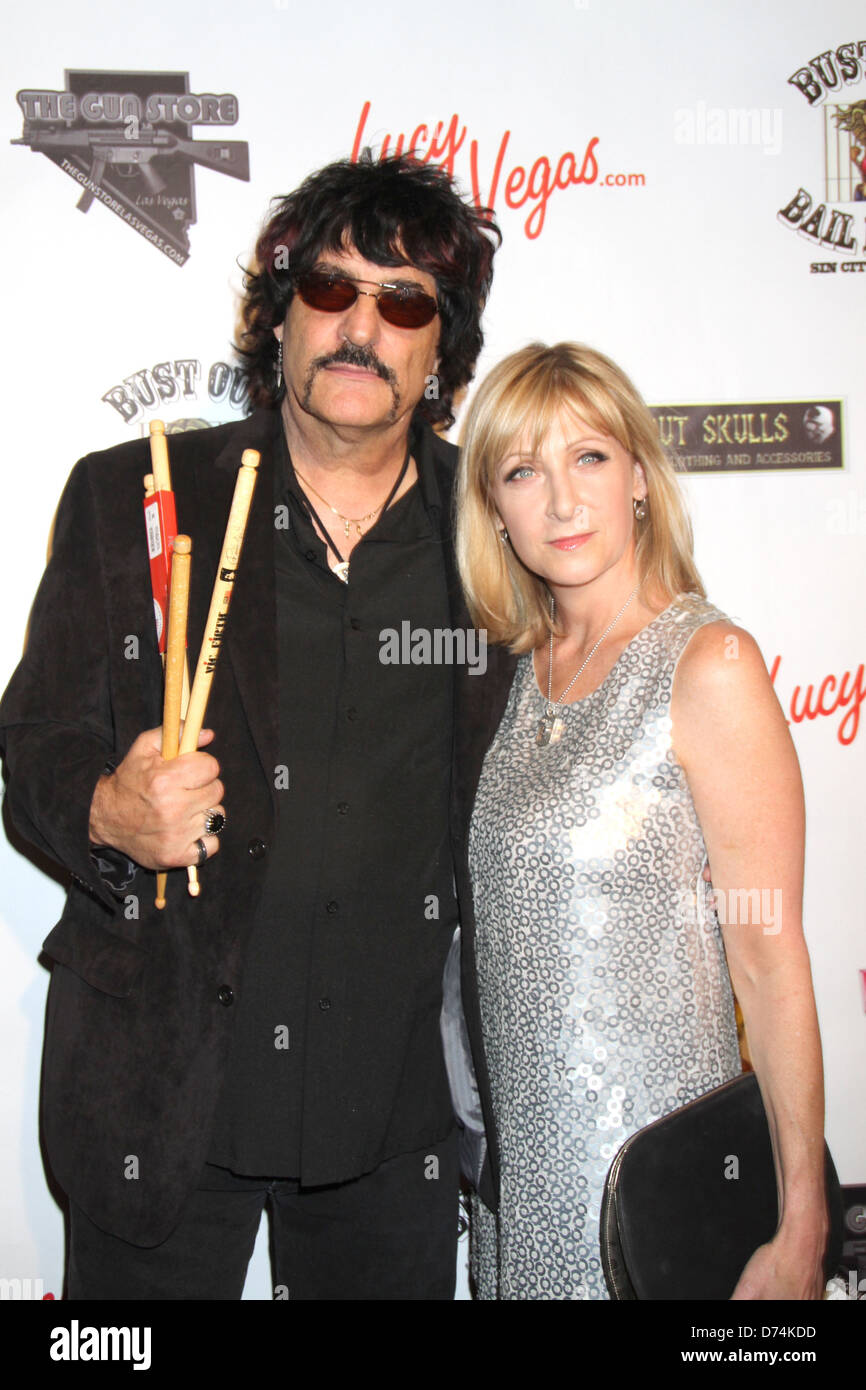 Carmine appice leslie appice 2nd hi-res stock photography and images ...