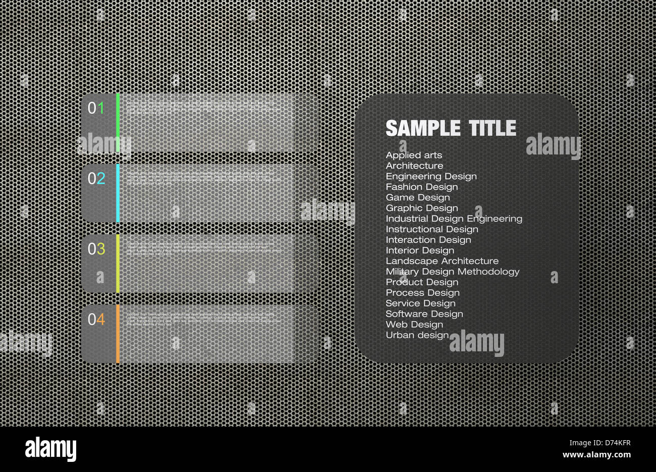graphic template with numbers Stock Photo - Alamy