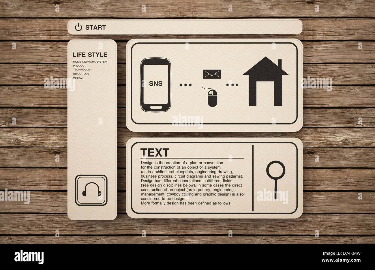 unique graphic design Stock Photo - Alamy