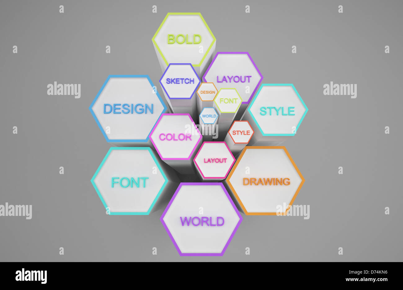 unique graphic design Stock Photo - Alamy