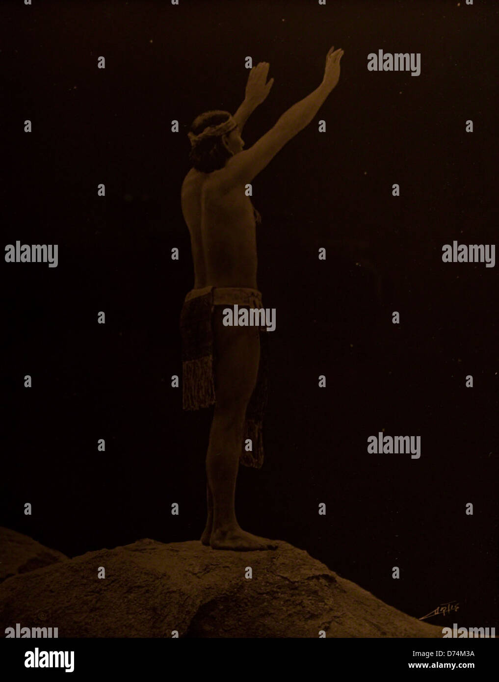 A photograph titled 'Prayer to the Stars' housed at the Museum of ...