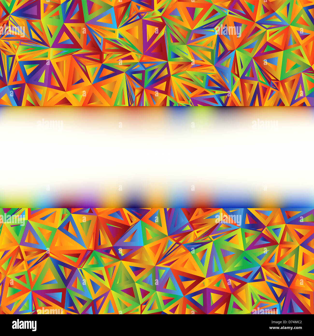 Triangular banner hi-res stock photography and images - Alamy