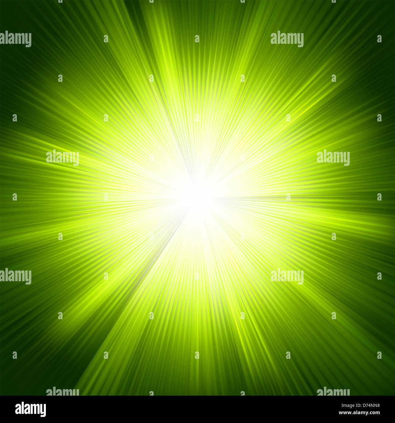 A green color design with a burst Stock Photo - Alamy