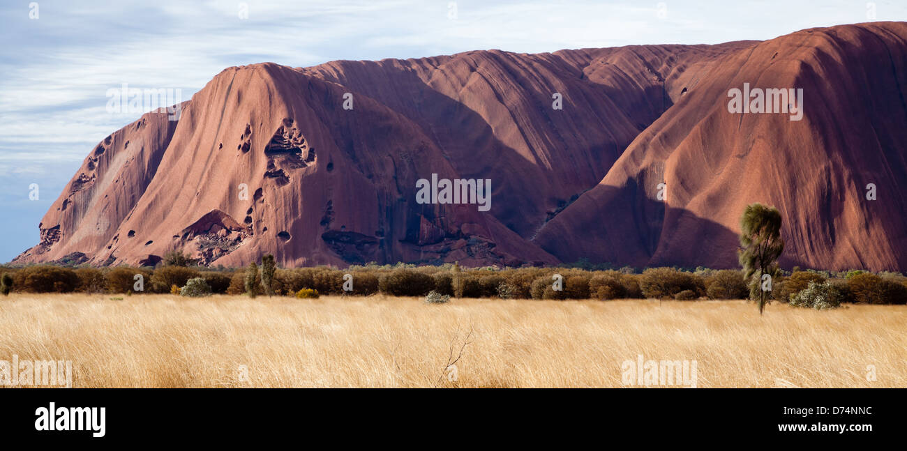 Uluru - Ayers Rock. Aboriginal sacred place. UNESO world heritage ...