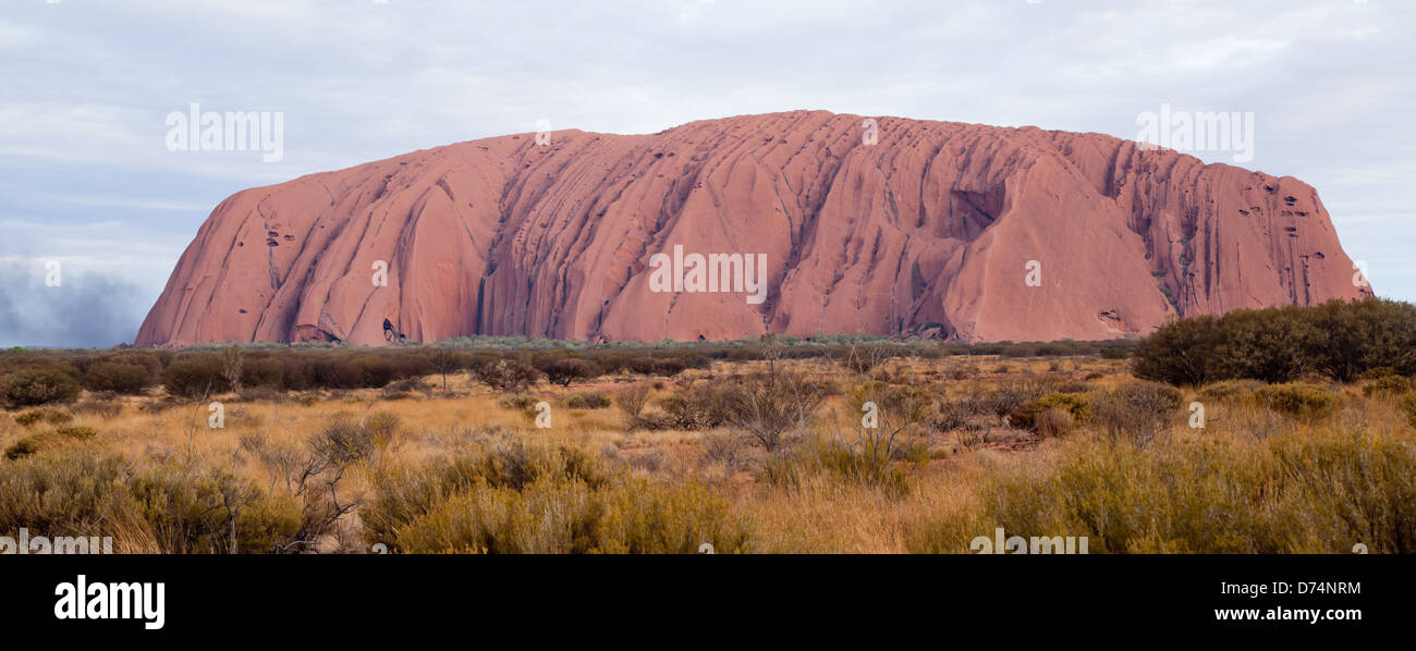 Uluru - Ayers Rock. Aboriginal sacred place. UNESO world heritage ...