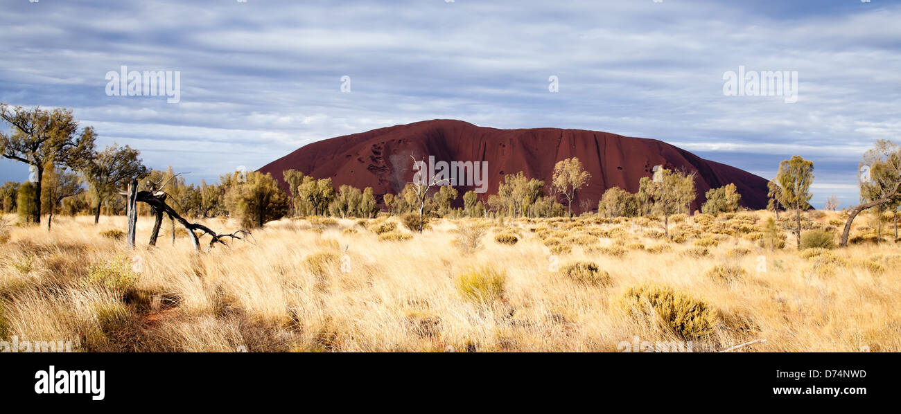 Uluru - Ayers Rock. Aboriginal sacred place. UNESO world heritage ...