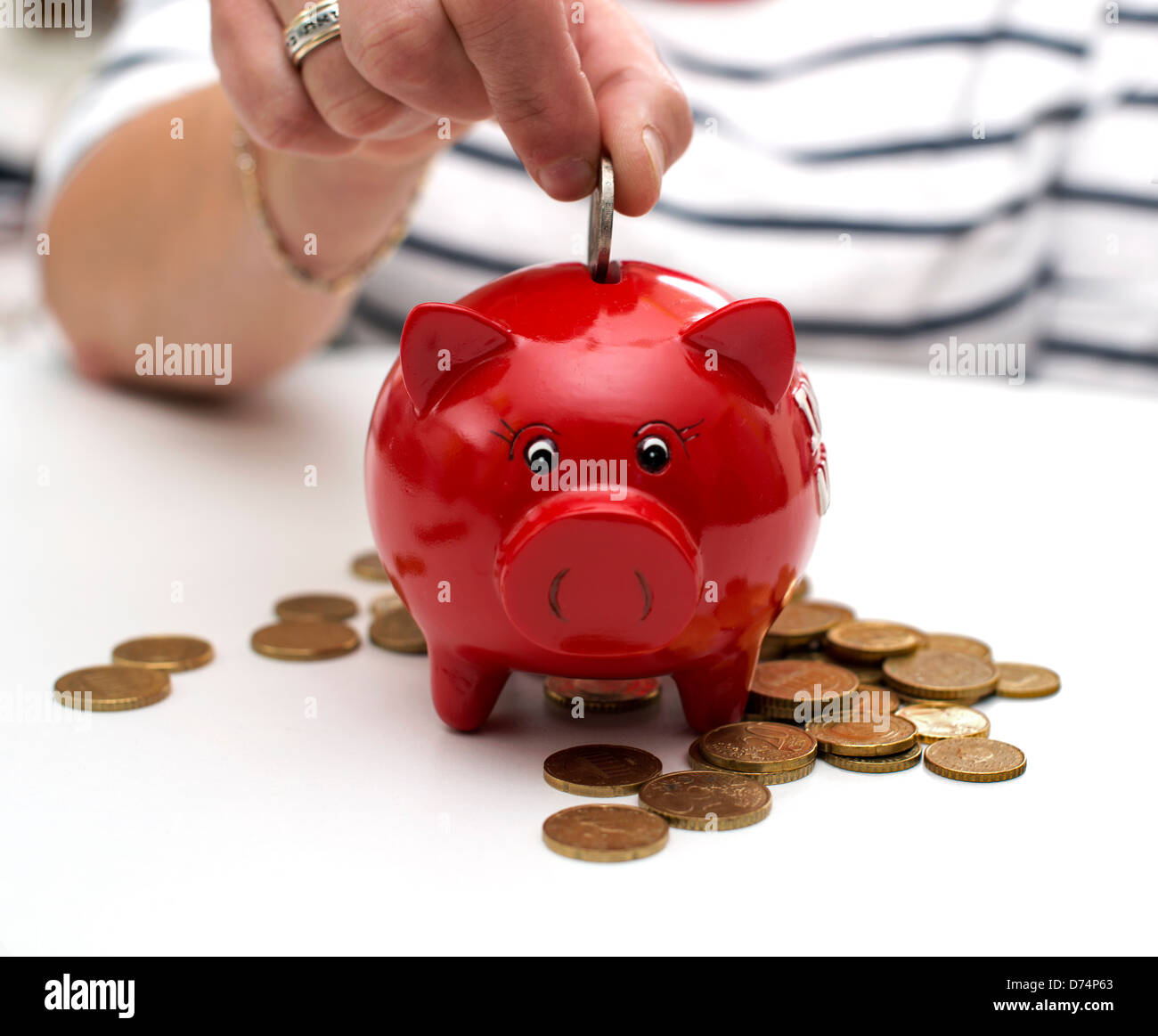 Cartoon female blue eyes hi-res stock photography and images - Alamy