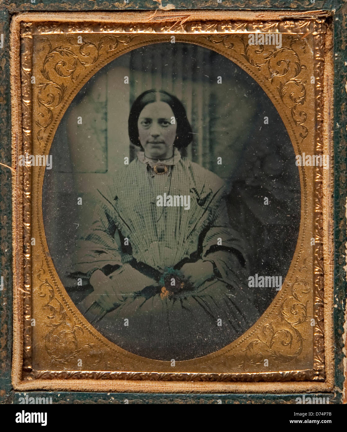 A historical portrait of a woman, captured by the Museum of ...