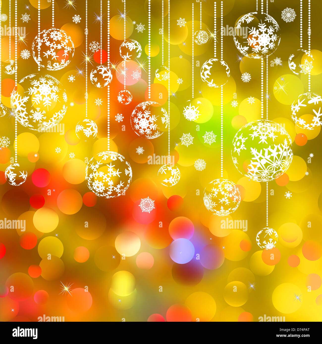 Shiny greeting card in retro style Stock Photo - Alamy