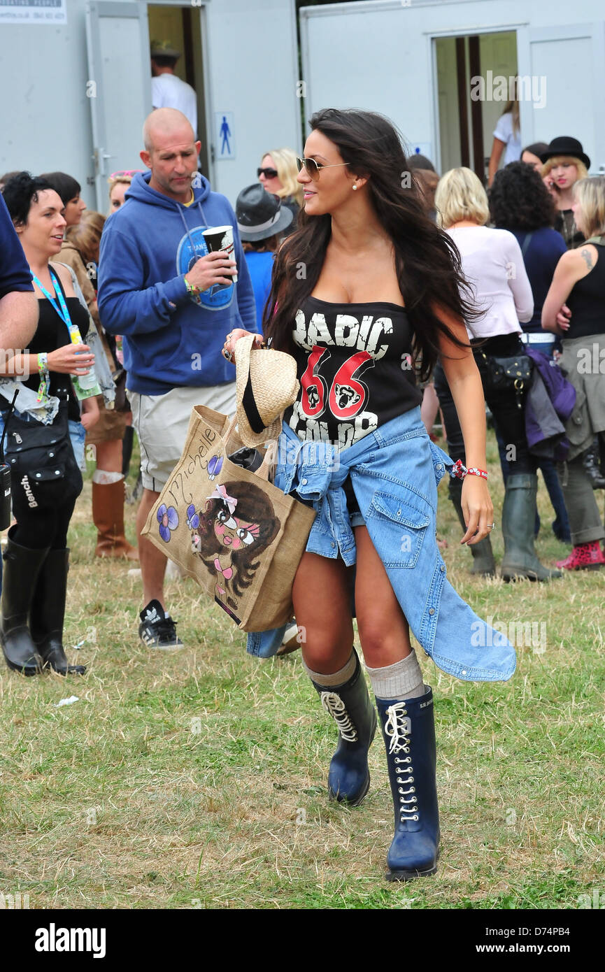 Michelle Keegan V festival at Weston Park - Day One Staffordshire ...
